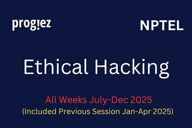 Ethical Hacking Nptel Assignment Answers